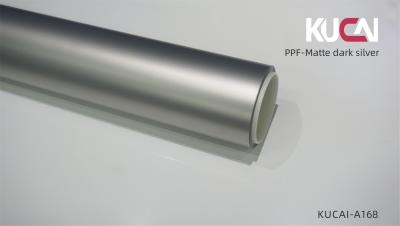 China 7.5 Mil Dark Silver Matte PPF Paint Protection Film with Self-Healing & 5-Year Warranty for sale