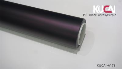 China Black Fantasy Purple Matte Paint Protection Film 7.5Mil TPU with Self-Healing Technology and 5-Year Warranty for sale