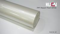 China Pearl White TPU Paint Protection Film 7.5 Mil Thickness with 5-Year Warranty and Self-Healing Properties for sale