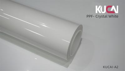 China 7.5Mil TPU Paint Protection Film Crystal Piano White - High Gloss or Matte Finish with 5-Year Warranty for sale