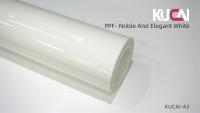 China KUCAI Nobel White TPU Paint Protection Film 7.5 Mil with 5-Year Warranty and Self-Healing Properties for sale