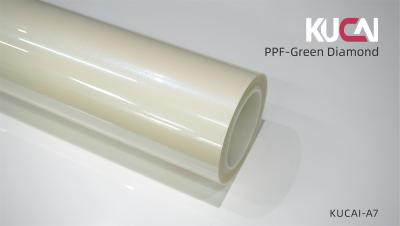 China TPU PPF Blue Diamond White Paint Protection Film 7.5 Mil Thickness 1.52x15m Roll with 5-Year Warranty for sale