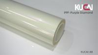 China Purple Diamond White TPU Paint Protection Film 7.5 Mil Thickness with 5-Year Warranty for Automotive Wrapping for sale