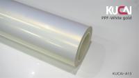 China PPF Car Paint Protection Film Pearl White 7.5 Mil Thickness with 5-Year Warranty and Self-Healing Technology for sale