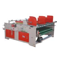China Manual Feed Type 1800mm Corrugated Box Folder Gluer Electric Driven for sale