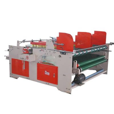 China Manual Feed Type 1800mm Corrugated Box Folder Gluer Electric Driven for sale
