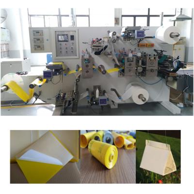 China 80Kg Tank Rat Glue Trap Making Machine With Slitting Function for sale