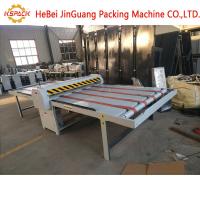 China Easy Operating Platform Type Corrugated Box Die Cutting Machine Button Control for sale