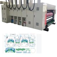 China Computer Touch Screen 1-5color Printer Slotter Die Cutter Machine for sale