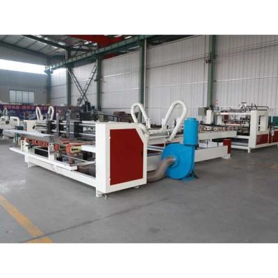 China BYZ-A Series Automatic Box Folder Gluer Machine PLC Touch Screen for sale