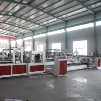 China Automatic Box Folder Gluer Machine Corrugated Carton Packing Machine for sale