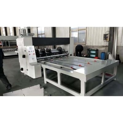 China Chain Feed Rotary Slotter Machine 1400 * 2400mm 60 Pcs / Min for sale