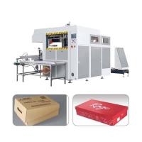 China High Speed Box Folder Gluer Machine For Shoe Box One Time Molding for sale