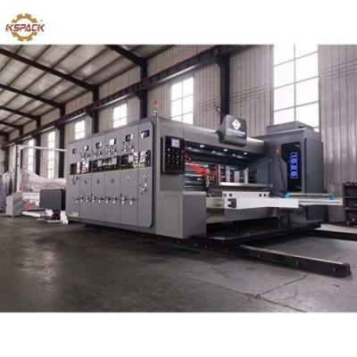 China Stainless Steel Corrugated Box Printing Machine for Paper Printer Machine Weight Approximately 5 Tons for sale
