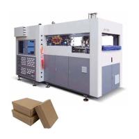China Computer Control Corrugated Shoe Box  Folder Gluer Machine 3mm for sale