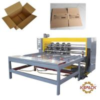 China Chain Feeder Rotary Slotting Creasing Cutting Carton Box Making Machinery for sale