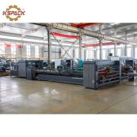 China KS 2000 Hot Melt Adhesive Box Folder Gluer Machine Double Large Size Compact for sale