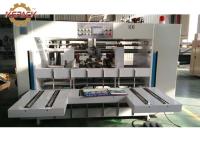 China KS 2000 Four Servo Semi Auto Carton Box Stitching Machine Double Piece for sale