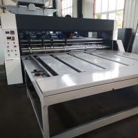 China Rs4 Chain Feeding Rotary Slotter Machine Corrugated Box Packing White for sale