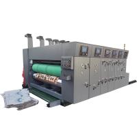 China Electrical 360oC Phase Adjustment Corrugated Box Printing Machine For Board Thickness 3-12mm for sale