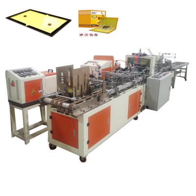 China Automatic Feeder Mouse Glue Trap Board Making Machine with Manual Feeder for sale