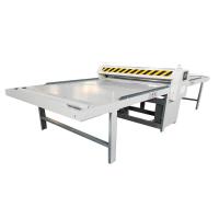China Semi Automatic Platform Paperboard Flat Die Cutter For Carton Box Manufacturing for sale