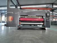 China Flexo 3 Color Printer Cardbaord Corrugated Board Slotter Die Cutter With Knives Machine for sale