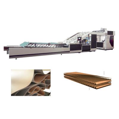 China 2+2+1 Ply Kraft Paper Corrugated Cardboard Flute Laminating Machine for sale