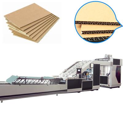 China Full Automatic Corrugtaed Baord Flute Paper Laminator for sale