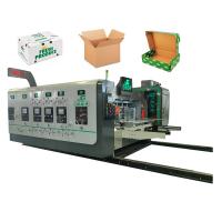 China Fully Automatic 4 Color Corrugated Flexo Printing Carton Box Corrugated Box Making Machine Carton Printer Slotter Die Cutter for sale