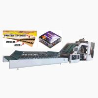 China Carton Box Making Fully Automatic Flute Laminating Machine For 3 Ply And 5 Ply Cardboard for sale
