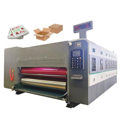 China Full Computerized Flexo Corrugated Box Printing Machine 4 Color Printer Slotter Die Cutter Machine for sale