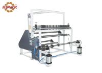 China Automatic Paper Roll Slitter Rewinding Machine KSJG-1600A 45 Steel Material for sale
