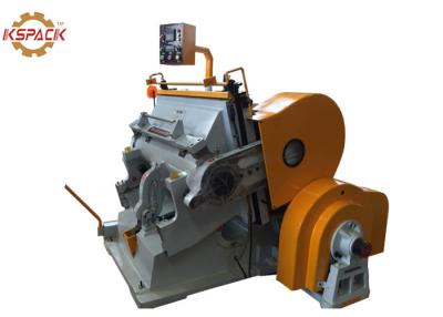 China Semi Automatic Corrugated Box  Die Cutting Machine Cardboard Box Making for sale