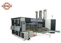 China Pizza Box Rotary Die Cutter Two Color Printing Machine For Corrugated Carton Industry for sale
