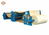 China Computer Sheet Cutter Corrugated Board Production Line Automatic Stacker Fingerless Single Facer for sale