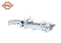 China Automatic Small Cardboard Medicine Box Cosmetics Box Foler Gluer Machine for sale