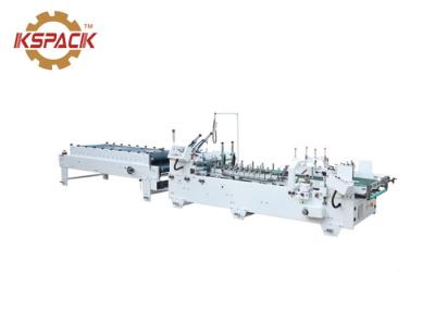 China Automatic Small Cardboard Medicine Box Cosmetics Box Foler Gluer Machine for sale