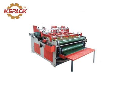 China Semiautomatic Corrugated Carton Box Plc Folding Gluer Machine for sale