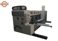 China 2 Color Chain Feede Corrugated Box Printing Machine Slotter Die Cutter for sale