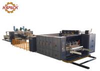 China High Speed Full Automatic Advanced Flexo Printer Slotter Die Cutter Glue Inline for sale