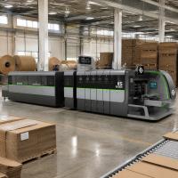 China High Speed Full Automatic Advanced Flexo Printer Slotter Die Cutter Glue Inline for sale