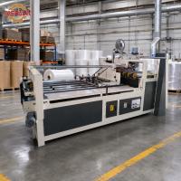 China Professional 220v Corrugated Carton Box Folder Gluer Machine 1 Year Warranty for sale