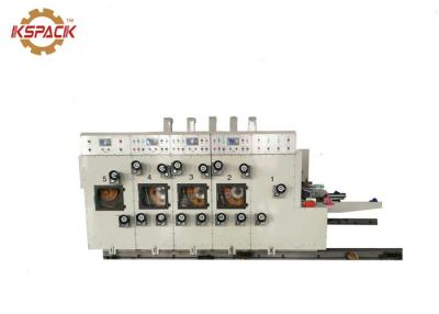 China Corrugated Cardboard Box Die Cutting Sotting Machine 7.5kw Power PLC Control for sale