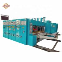 China KSPACK Automatic Flexo Corrugated Box Printing Machine High Speed for sale