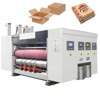 China Plc Corrugated 7.5kw Multi Color Flexo Printing Machine for sale