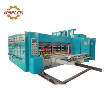 China 300Pcs/Minute 3 Color Flexo Printing Machine For Corrugated Carton for sale