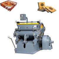 China Corrugated Carton Box 2.2kw Creasing And Die Cutting Machine for sale