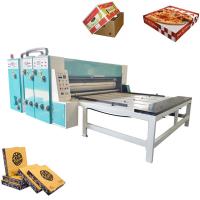China Cardboard Boxes Flexo 300mm Printing Die Cutting Machine for sale