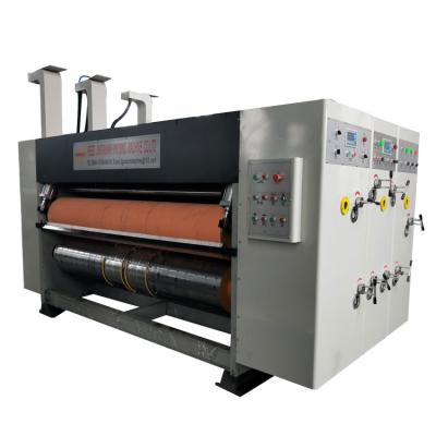 China Fullautomatic Plc Carton Box Die Cutting Machine Printer Slotter Forming for sale